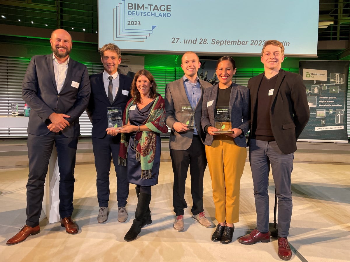 Arcadis, ATP Sustain und KIT gewinnen Green BIM Awards