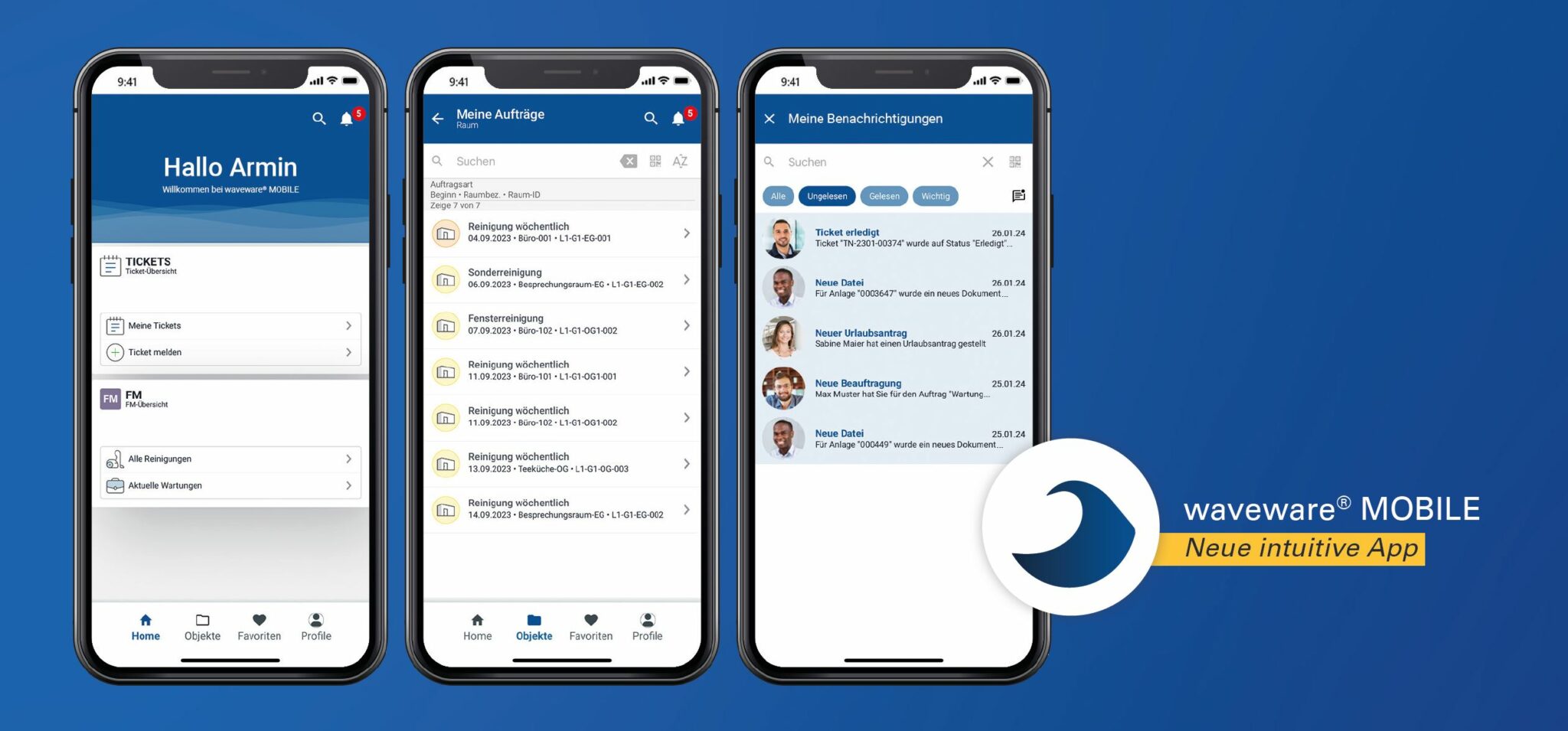 waveware® MOBILE – Die neue intuitive App für wave Facilities | Der ...