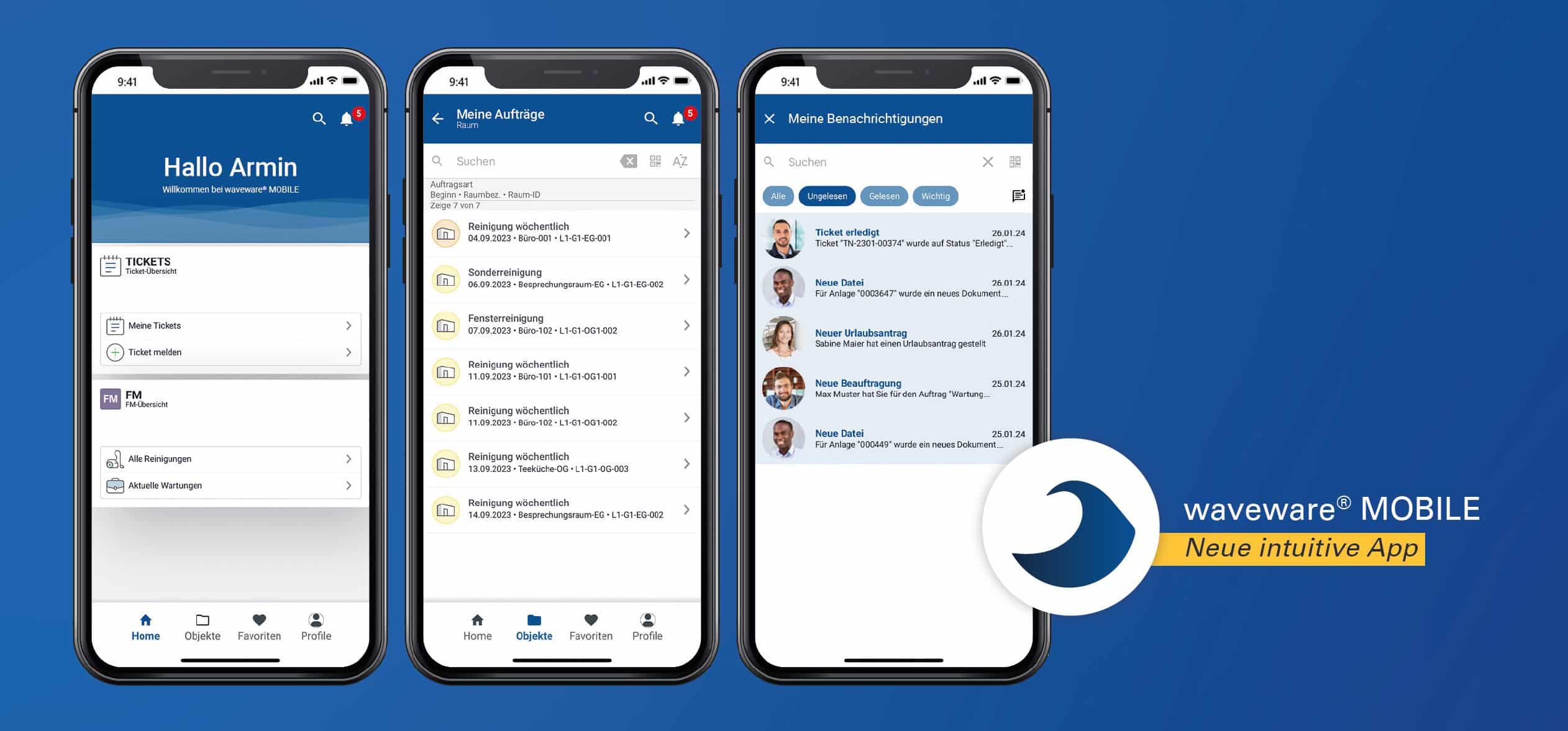 waveware® MOBILE – Die neue intuitive App für wave Facilities | Der ...